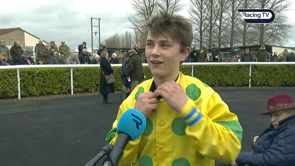 16-year-old jockey Freddie Gingell triumphs for poignant first winner