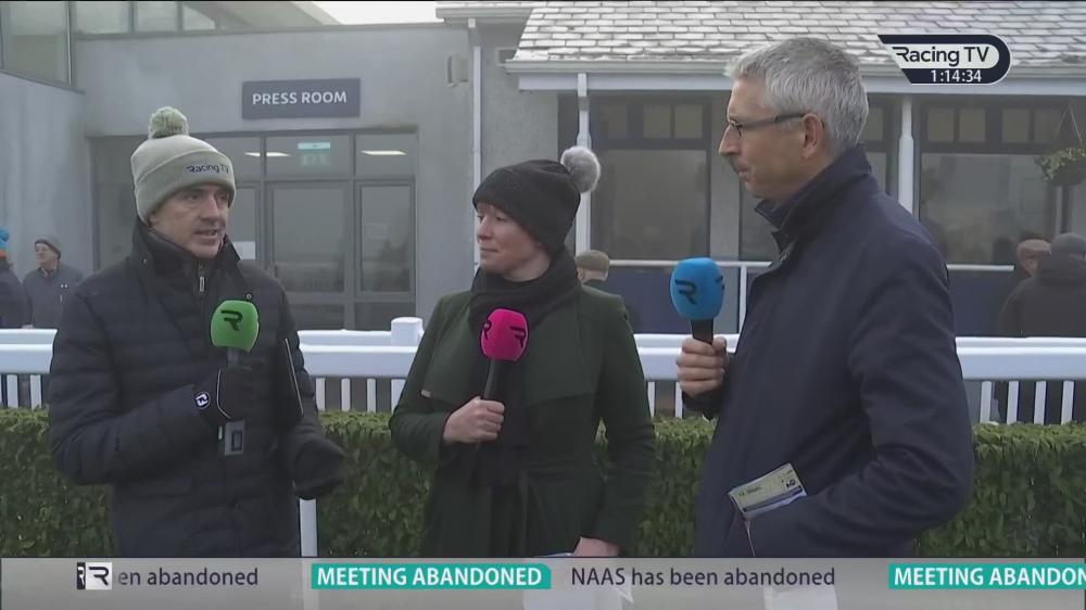 Grade One card at Naas abandoned after one race because of fog